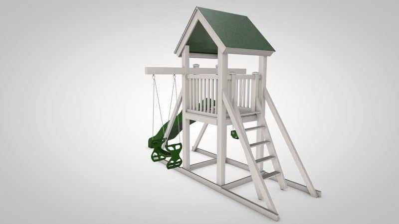 The Fort – Backyard Swing Set - The Jump Shack